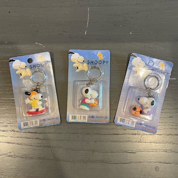 Snoopy | Accessories | Vintage Rare Snoopy Soccer Basketball Skateboard ...